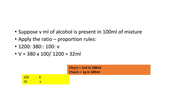 Pharmaceutical calculations | PPTX
