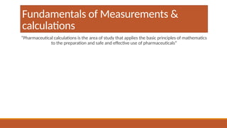Pharmaceutical Calculations (Lec-1).pptx