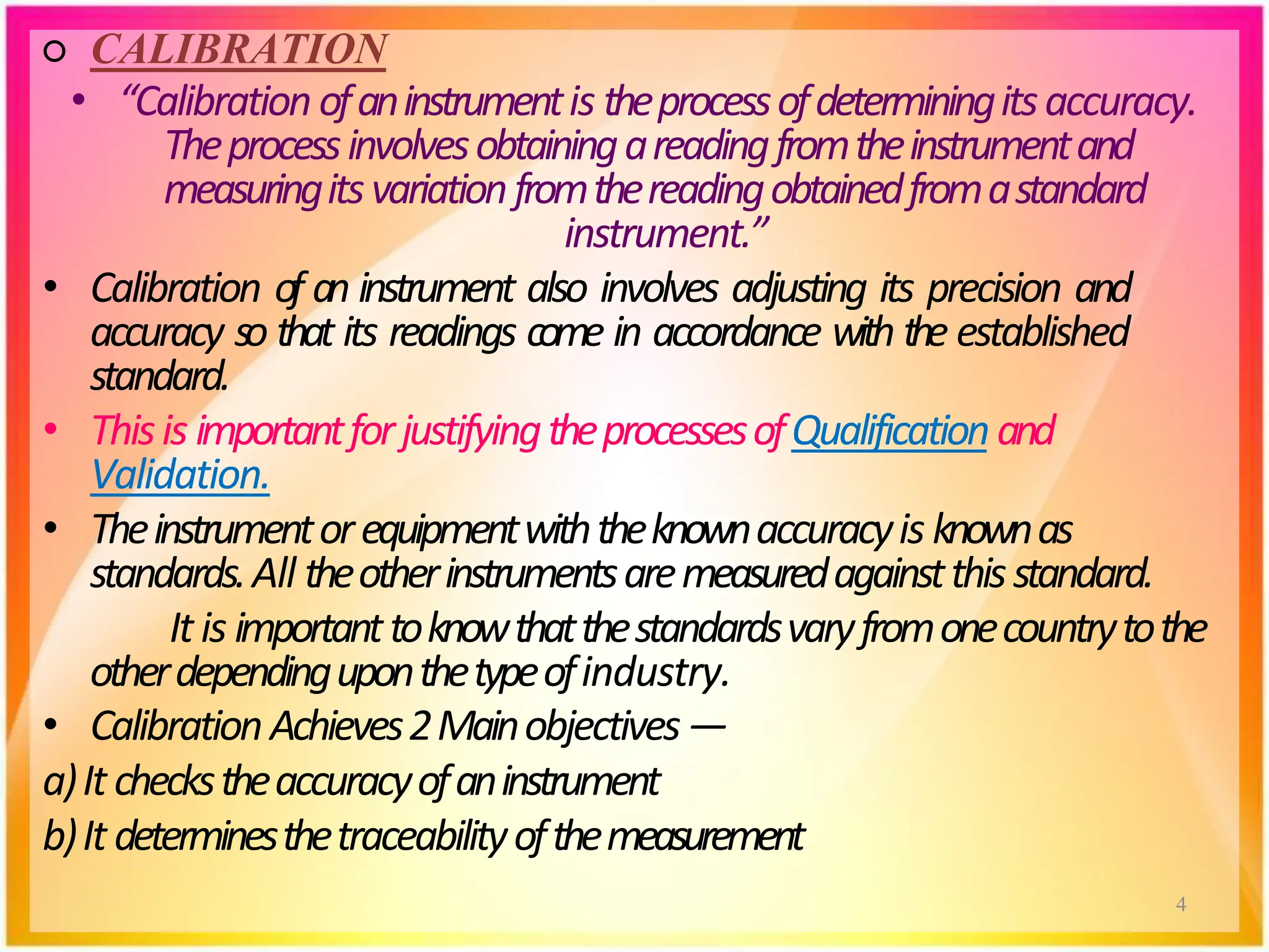 Pharmaceutical Calibration.pptx calibration topic | PPTX