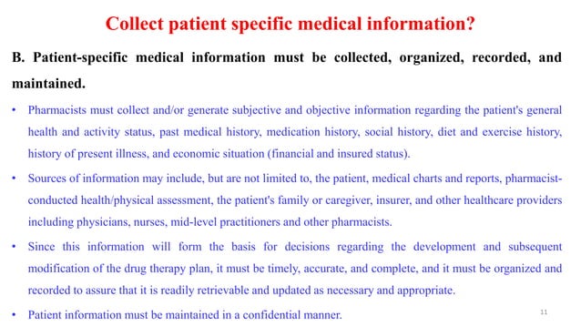 Pharmaceutical Care -Definition and Principles (1).ppt | Pharmaceutical ...