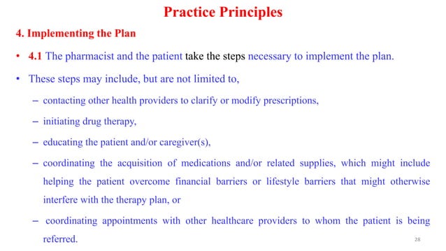 Pharmaceutical Care -Definition and Principles (1).ppt | Pharmaceutical ...