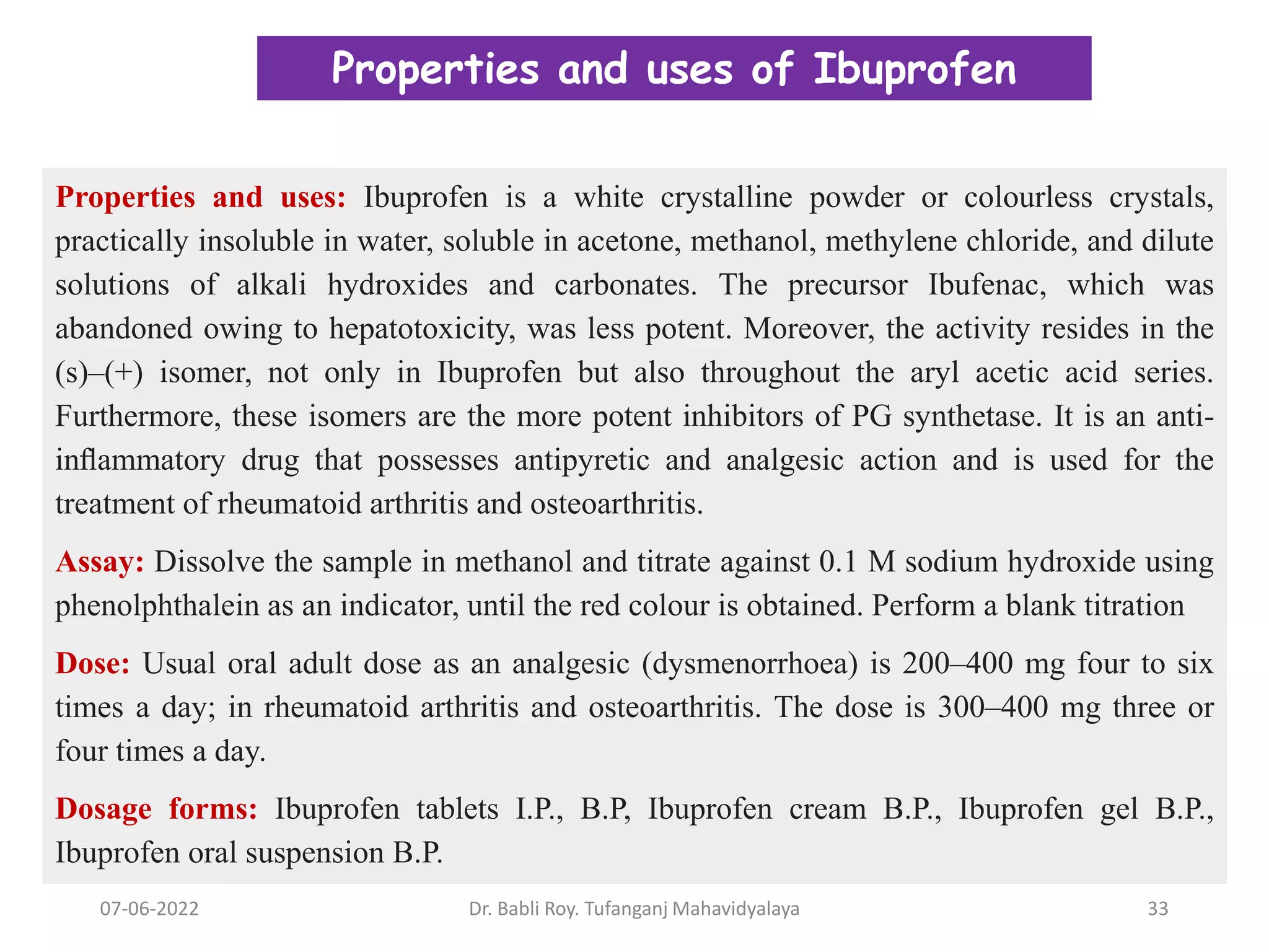 PHARMACEUTICAL CHEMISTRY (NSAIDs).pptx