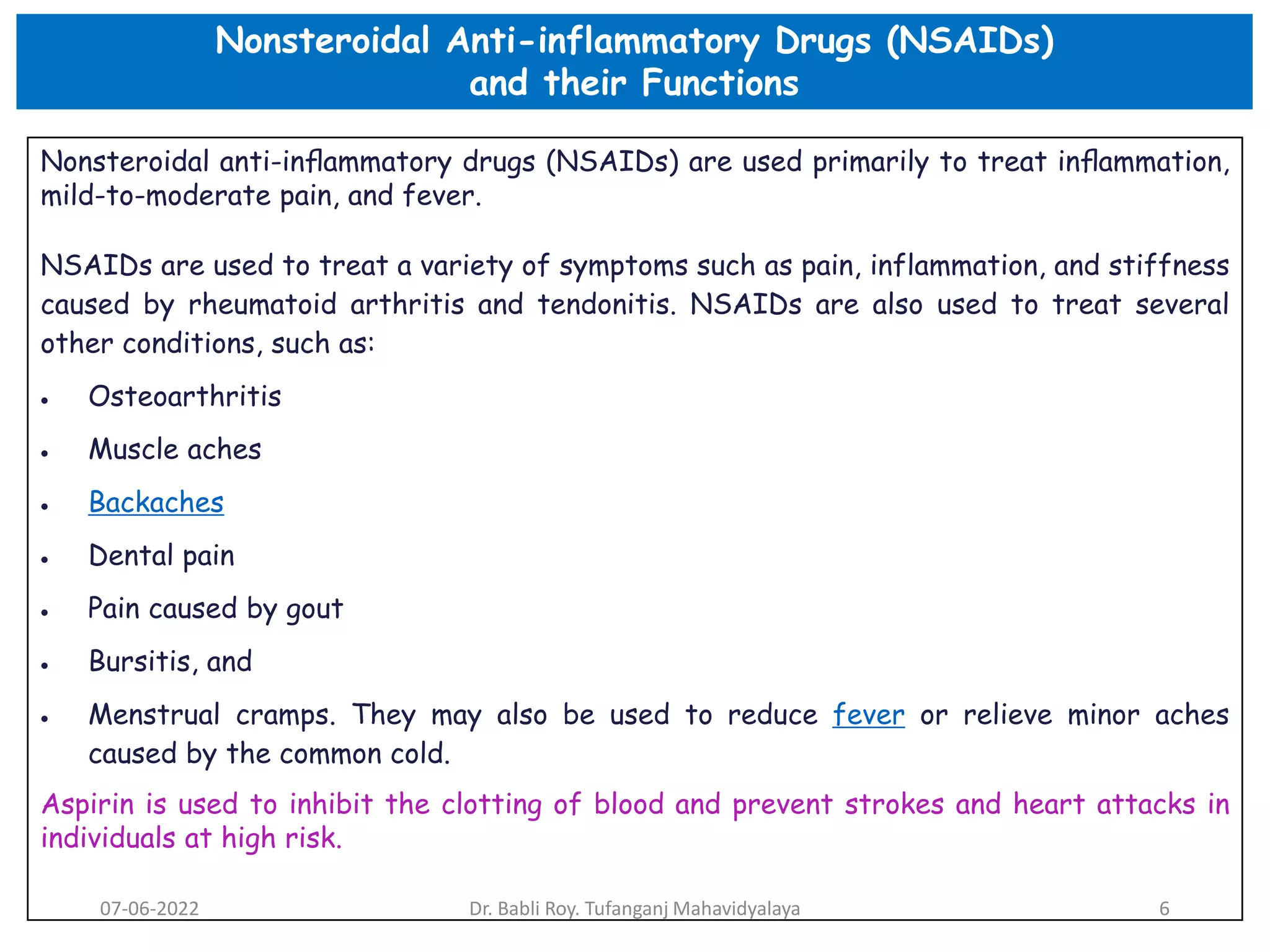 PHARMACEUTICAL CHEMISTRY (NSAIDs).pptx