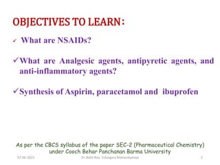 PHARMACEUTICAL CHEMISTRY (NSAIDs).pptx