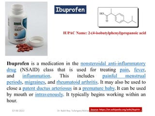 PHARMACEUTICAL CHEMISTRY (NSAIDs).pptx