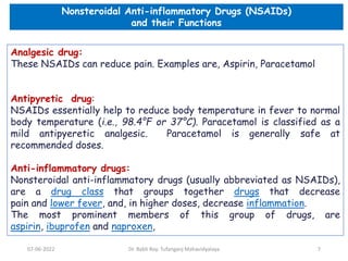 PHARMACEUTICAL CHEMISTRY (NSAIDs).pptx