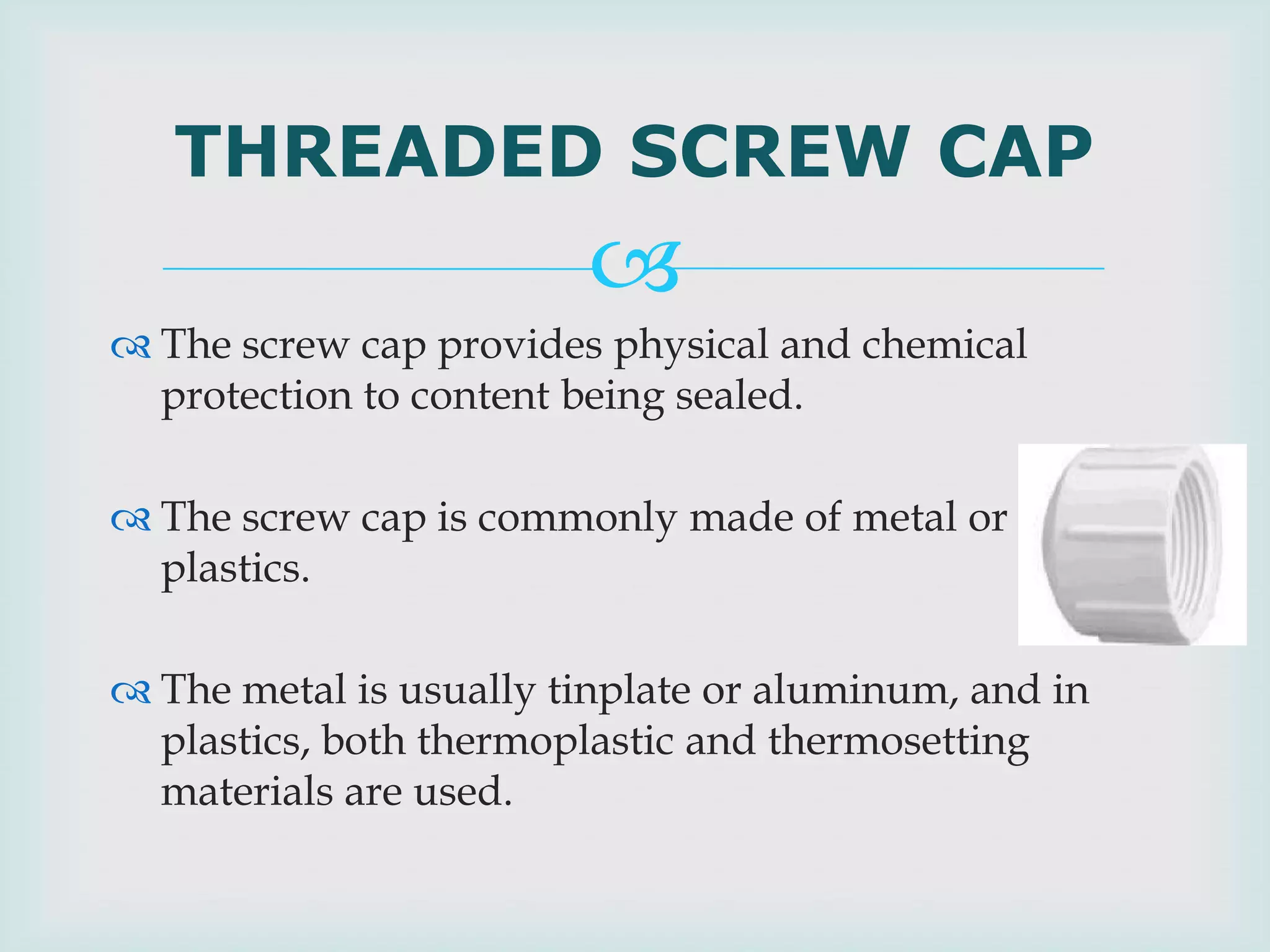 Pharmaceutical closures | PPTX