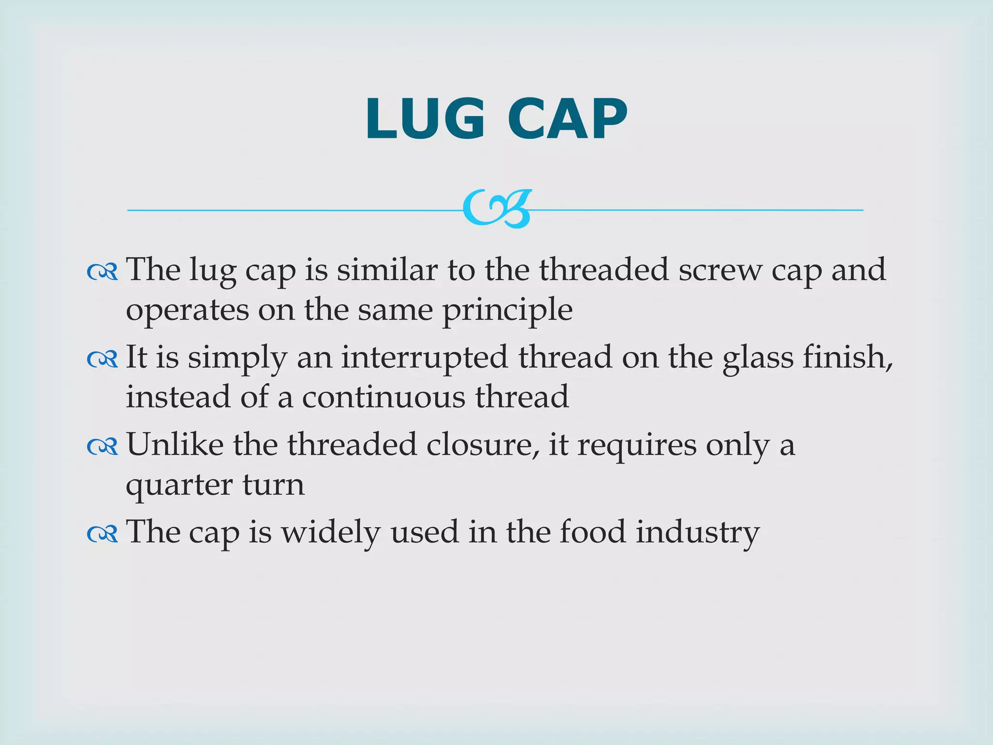 Pharmaceutical closures | PPTX