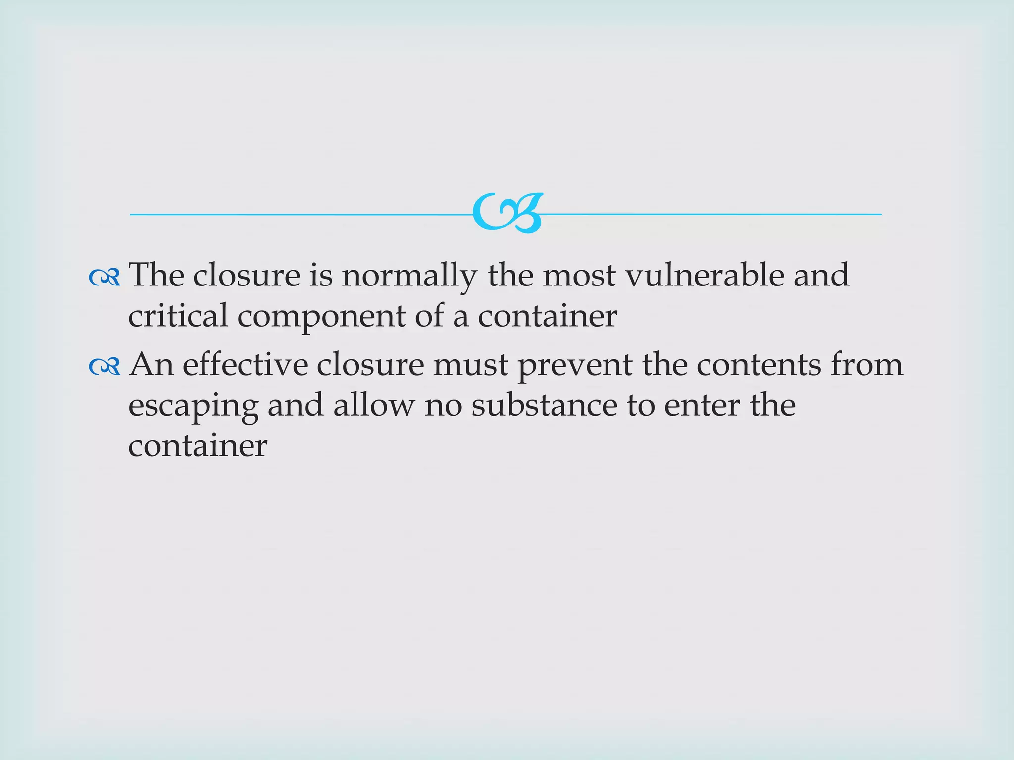 Pharmaceutical closures | PPTX