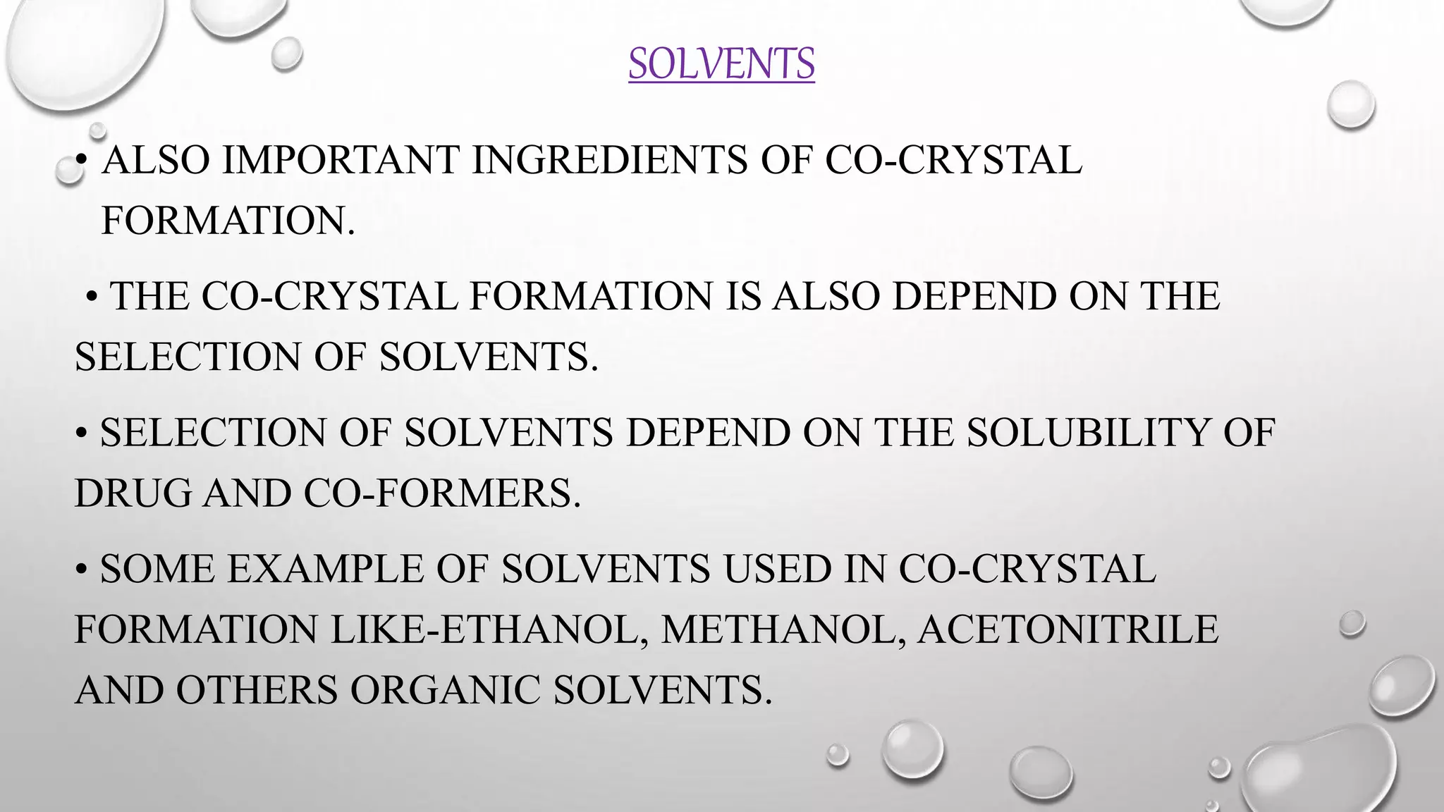 Pharmaceutical Co-crystal technique ppt.....pptx