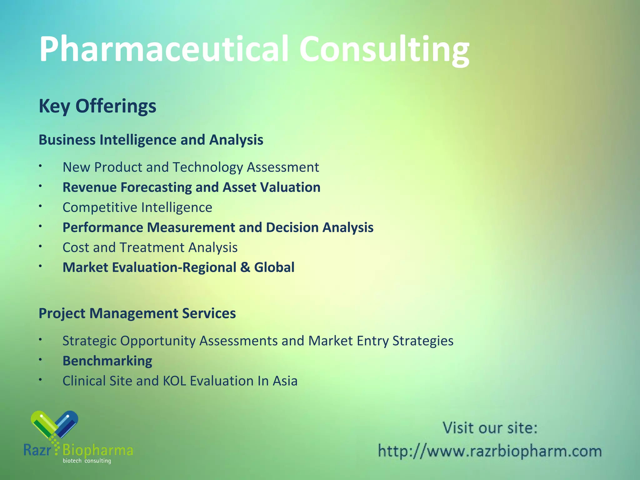 Pharmaceutical Consulting Firm | PPT