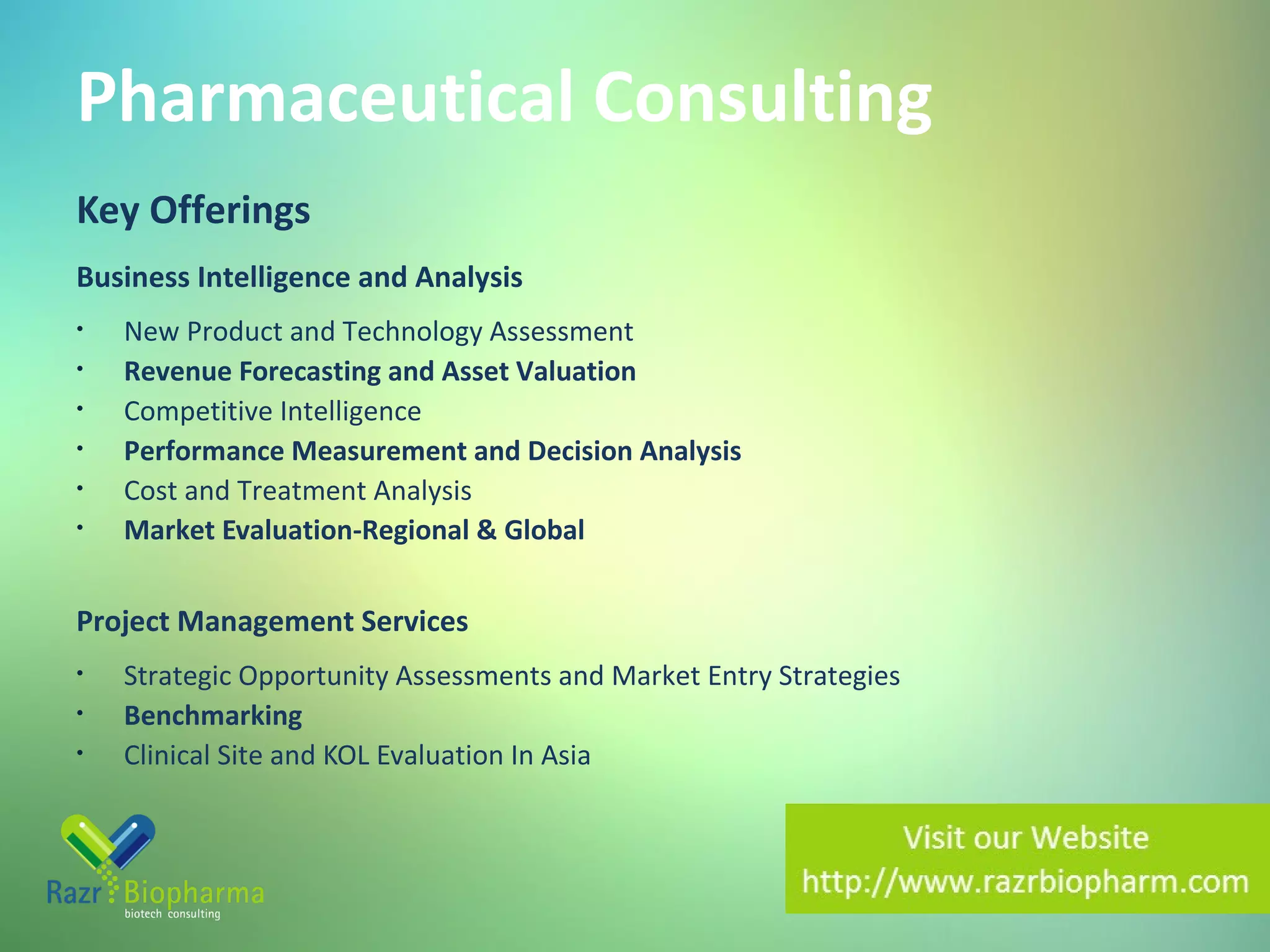 Pharmaceutical Consulting India | PPT