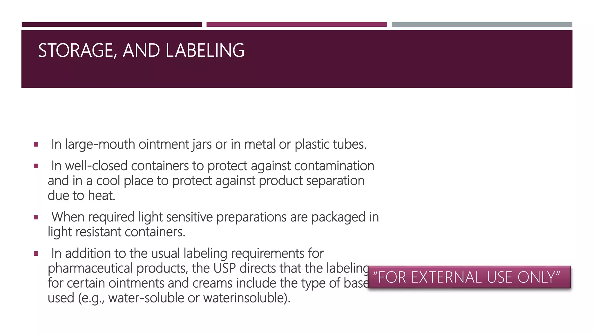 Pharmaceutical creams | PPTX