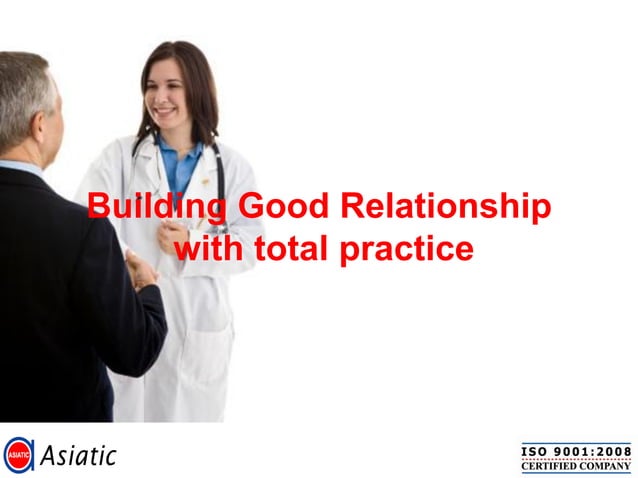 Pharmaceutical detailing and relationship selling skill training | PDF