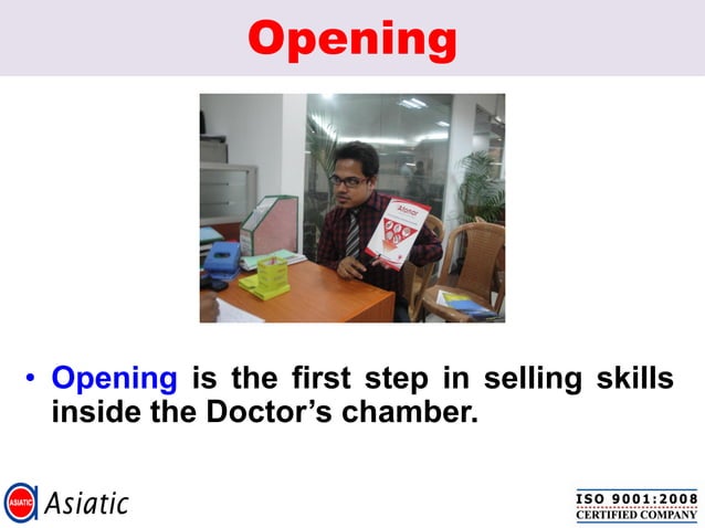 Pharmaceutical detailing and relationship selling skill training | PDF