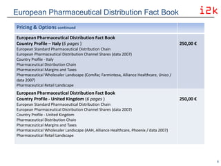 Pharmaceutical Distribution Factbook Austria | PPT