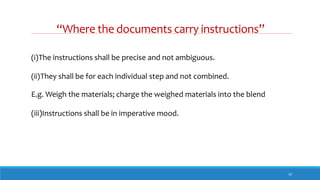 Pharmaceutical documentation | PPT