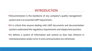 Pharmaceutical documentation | PPT