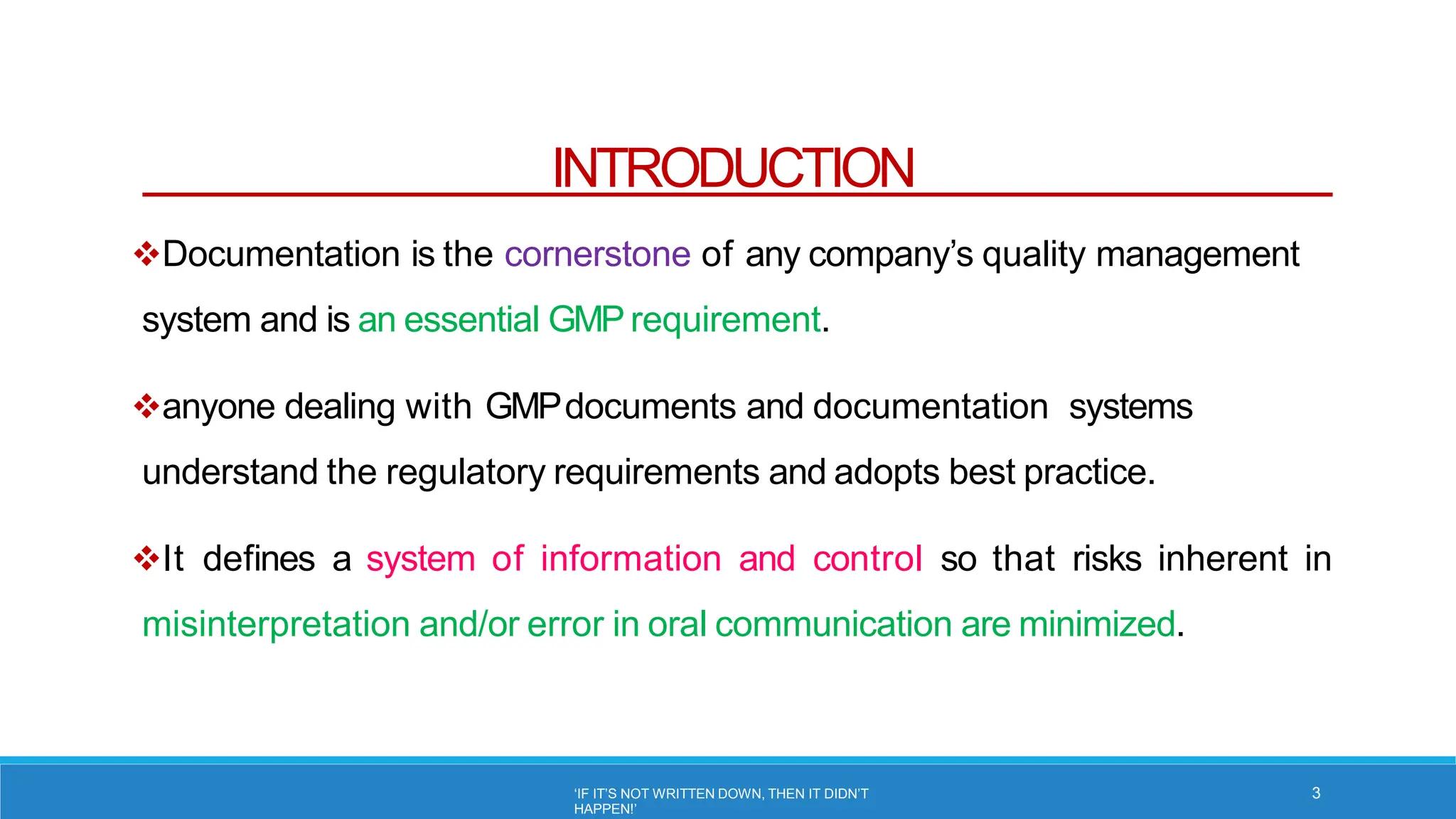 pharmaceutical documentation Quality Assuranceand Quality Control sem1.pptx