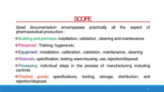 pharmaceutical documentation Quality Assuranceand Quality Control sem1.pptx