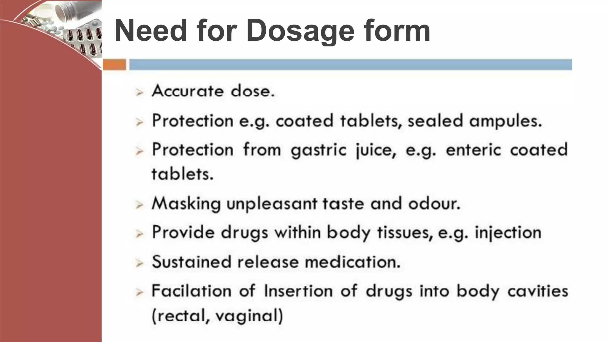 Pharmaceutical dosage form concept and classification | PDF