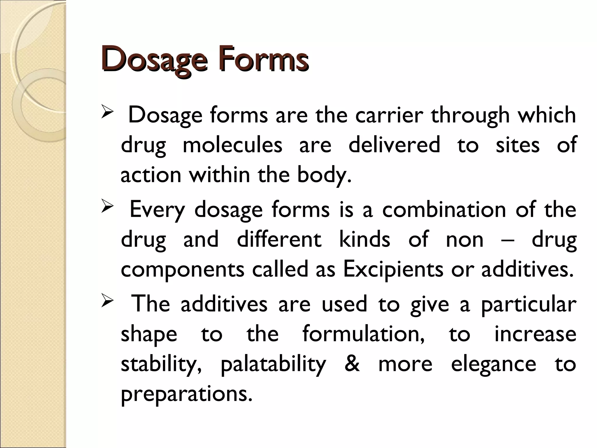 Pharmaceutical dosage form BY ABARAJITHA&MUTHUKUMAR KMCH COP | PPT