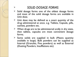 Pharmaceutical dosage form BY ABARAJITHA&MUTHUKUMAR KMCH COP | PPT