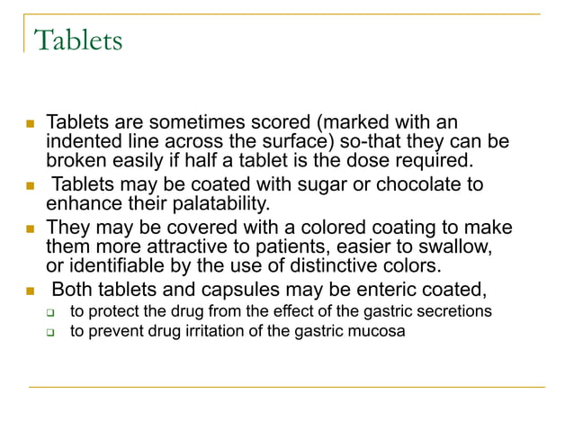 Dosage Forms or Pharmaceutical Prepreparation | PPT | Pharmaceutical ...