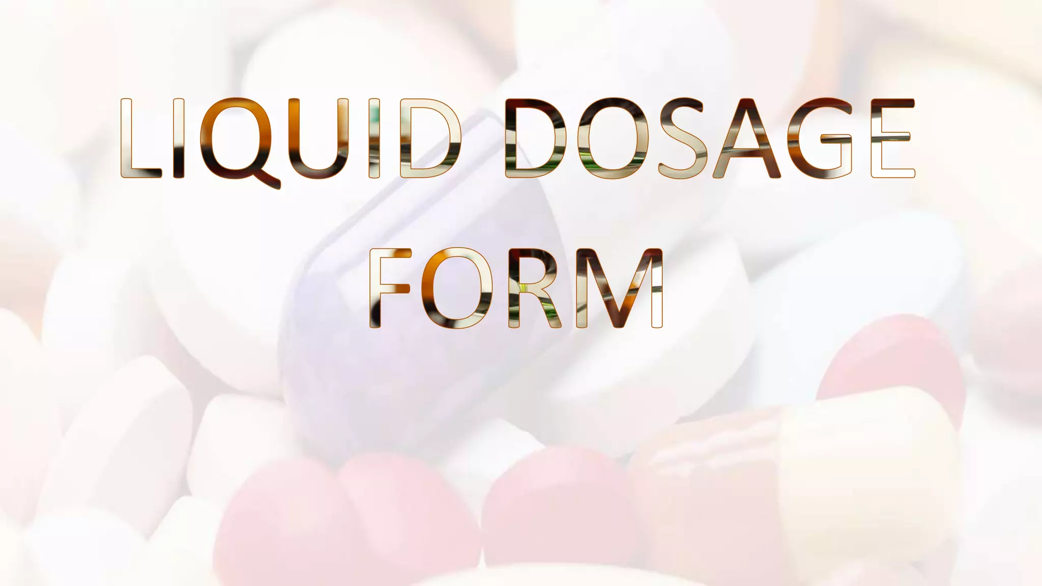 Pharmaceutical Dosage Forms - Classification | PPTX