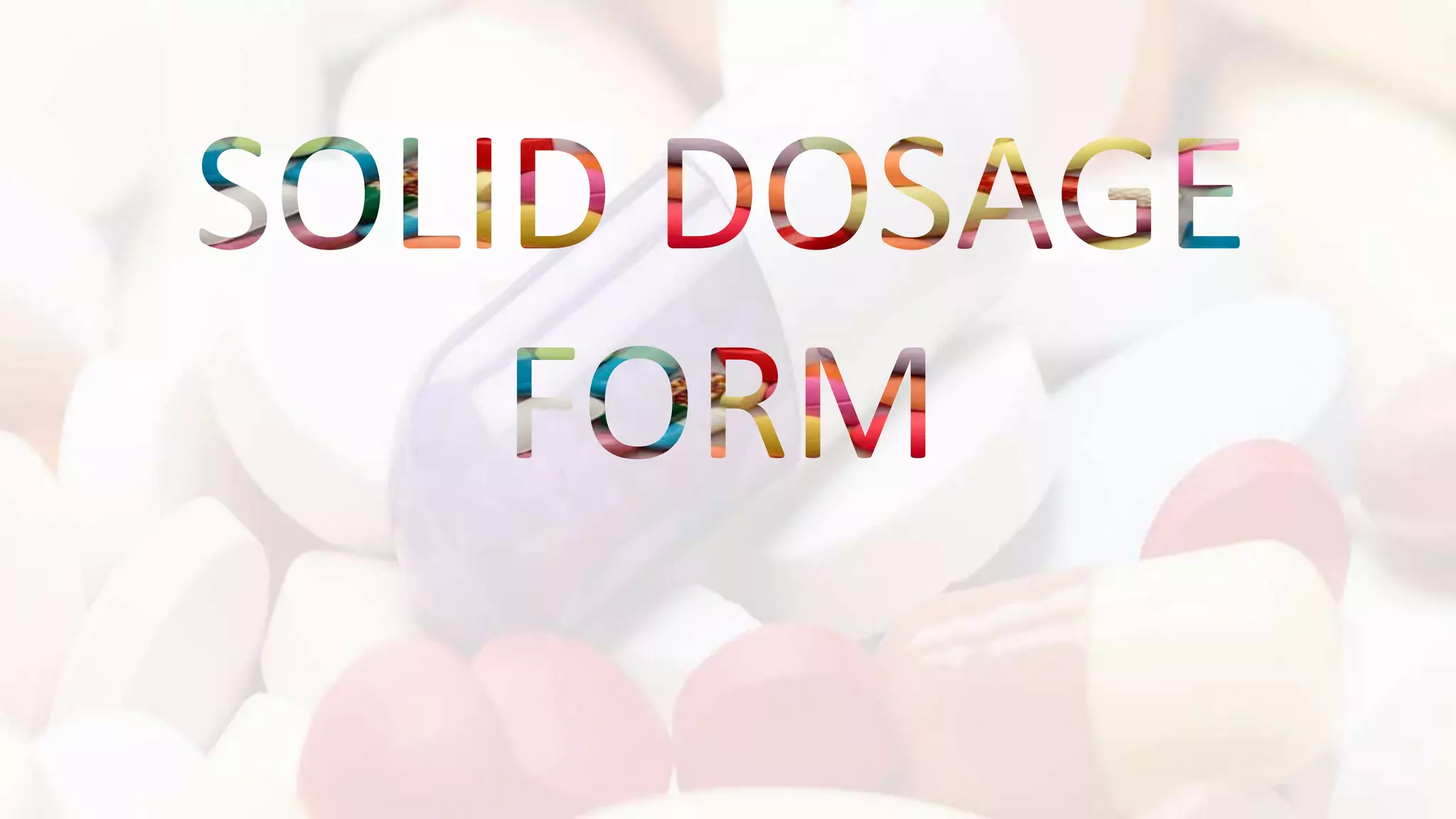 Pharmaceutical Dosage Forms - Classification | PPTX