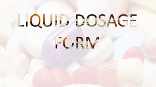 Pharmaceutical Dosage Forms - Classification | PPTX