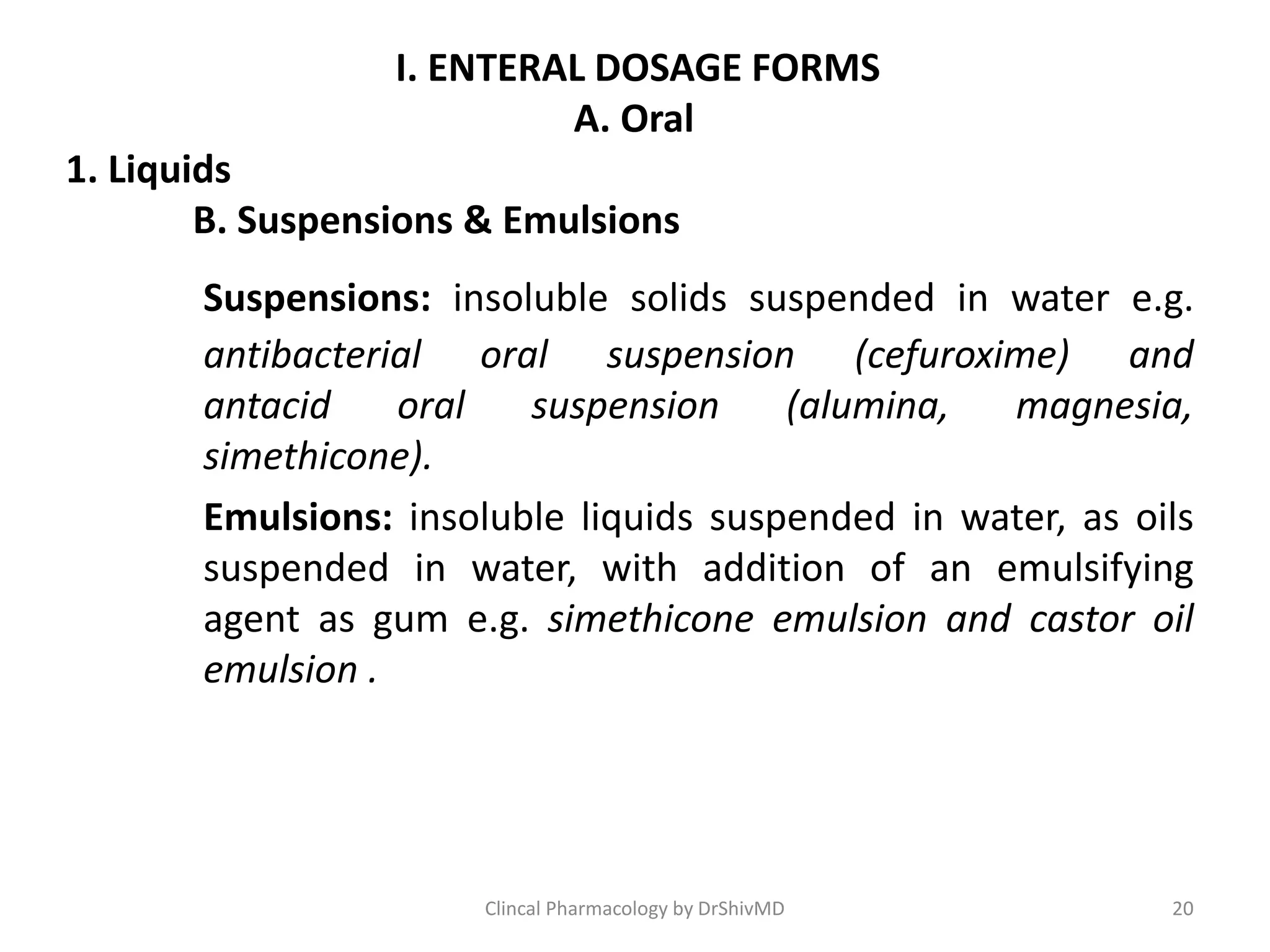 Dosage Forms and Drug Delivery Systems | PPTX