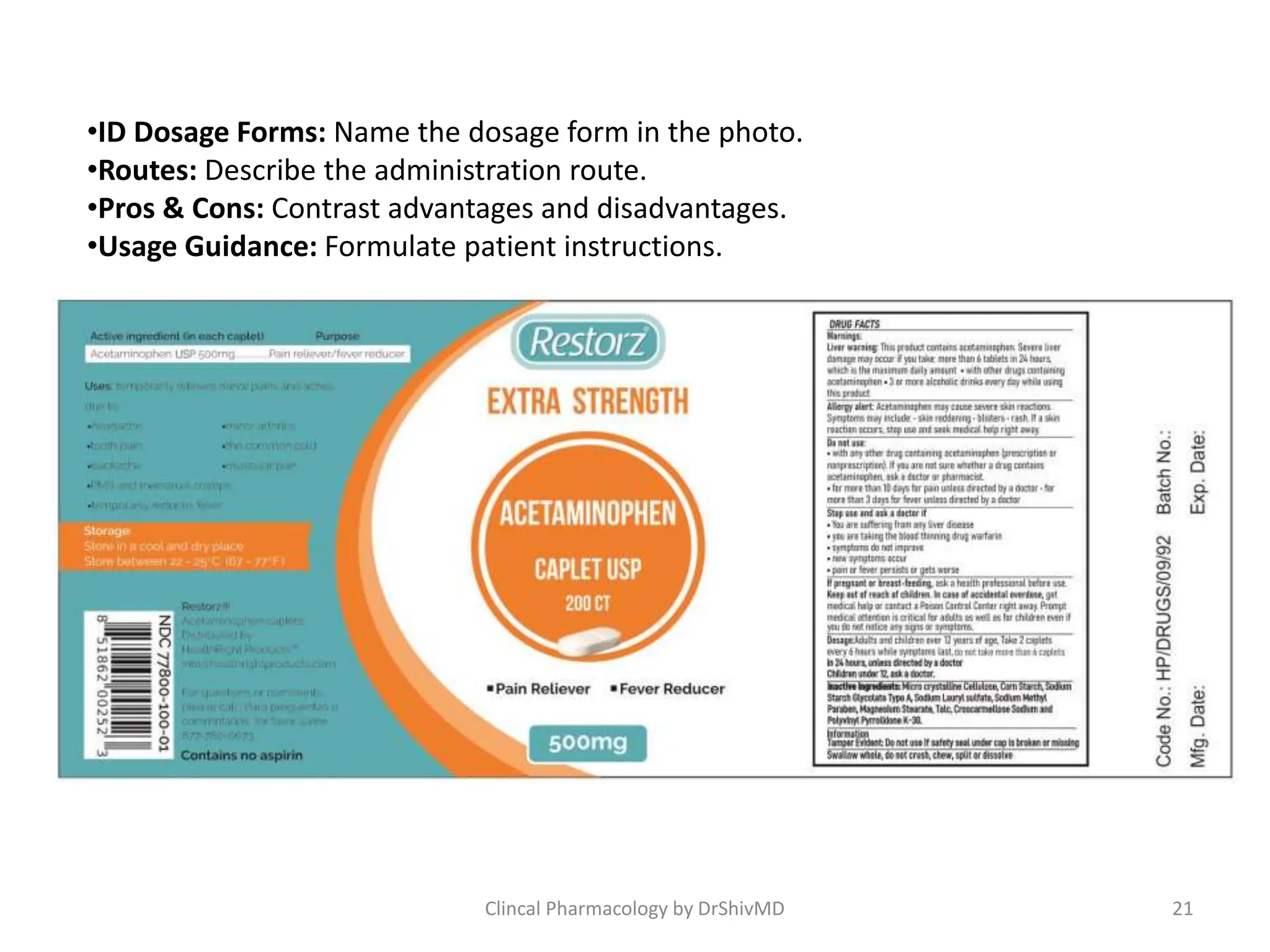 Dosage Forms and Drug Delivery Systems | PPTX