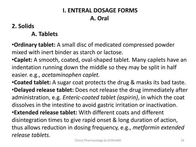 Dosage Forms and Drug Delivery Systems | PPTX