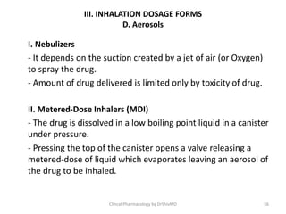 Dosage Forms and Drug Delivery Systems | PPTX