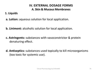 Dosage Forms and Drug Delivery Systems | PPTX