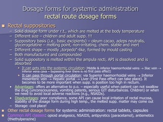 Pharmaceutical dosage forms and drug delivery systems | PPT