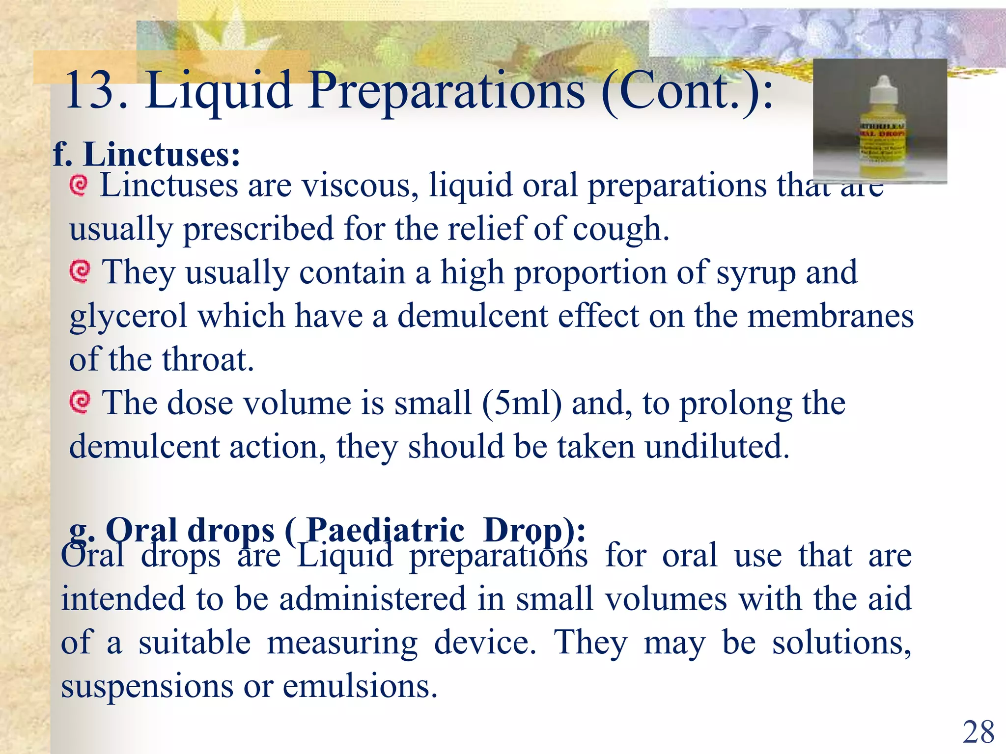 Pharmaceutical drug and dosage forms | PPT