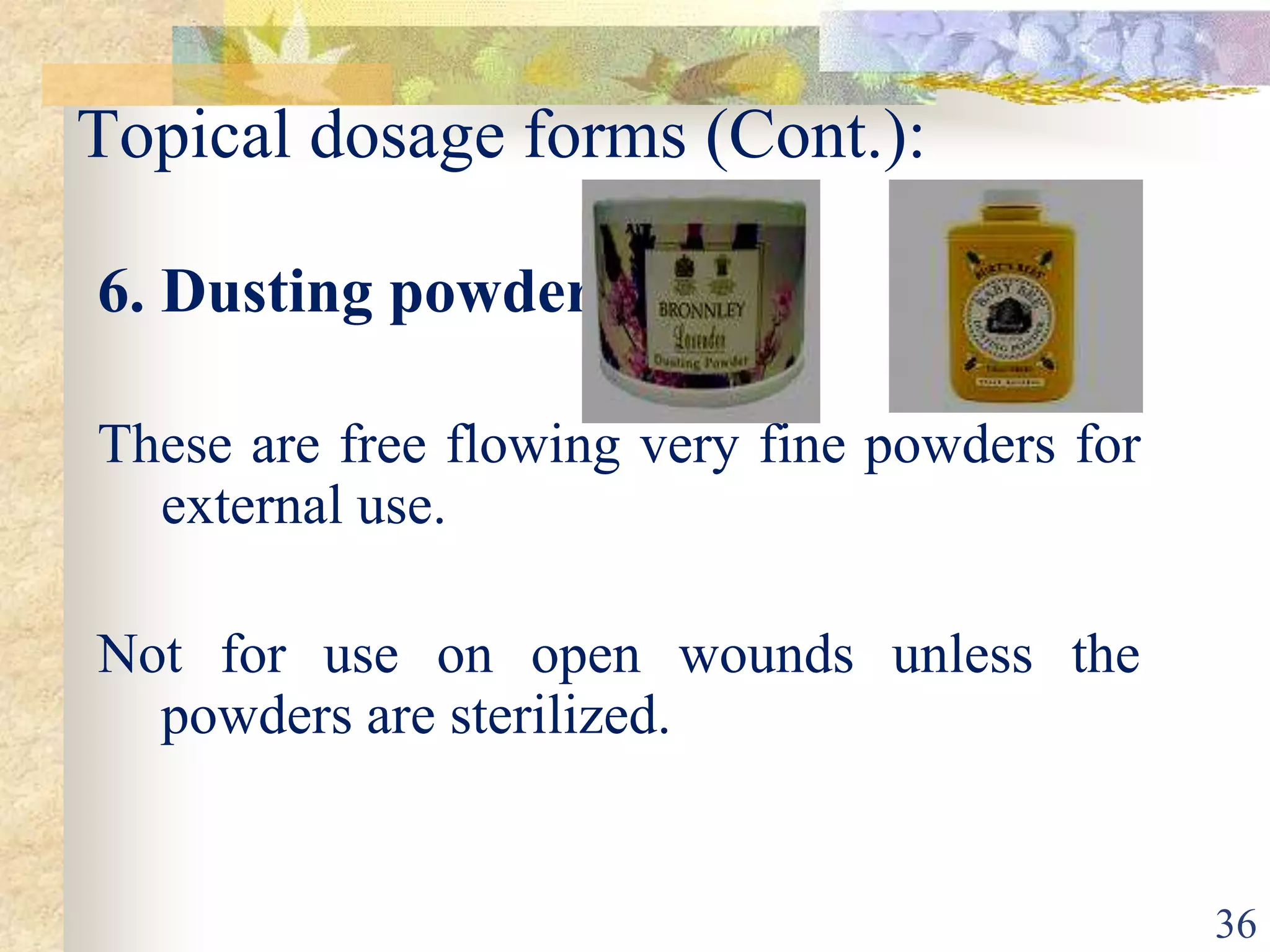 Pharmaceutical drug and dosage forms | PPT