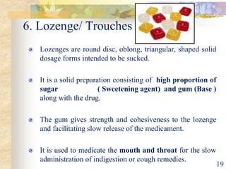 Pharmaceutical drug and dosage forms | PPT
