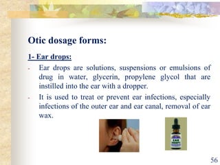 Pharmaceutical drug and dosage forms | PPT