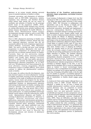 Pharmaceutical education in zambia | PDF