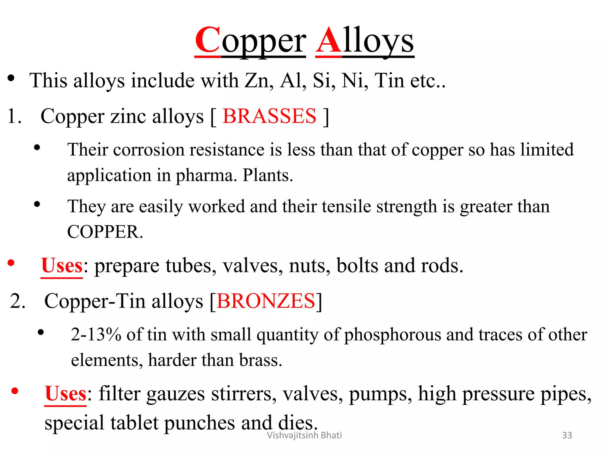Materials of Pharmaceutical Plant Construction | PPTX