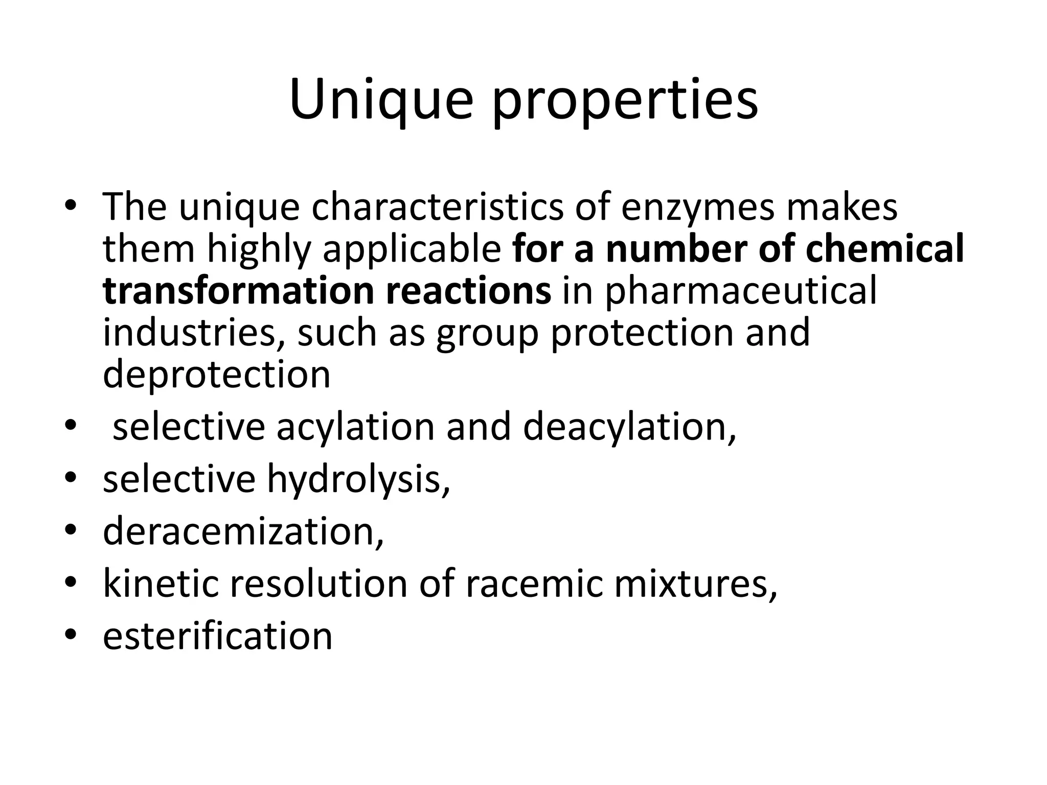 Pharmaceutical enzymes kkg | PPT