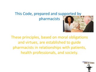 Pharmaceutical ethics | PPTX