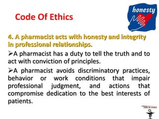 Pharmaceutical ethics | PPTX