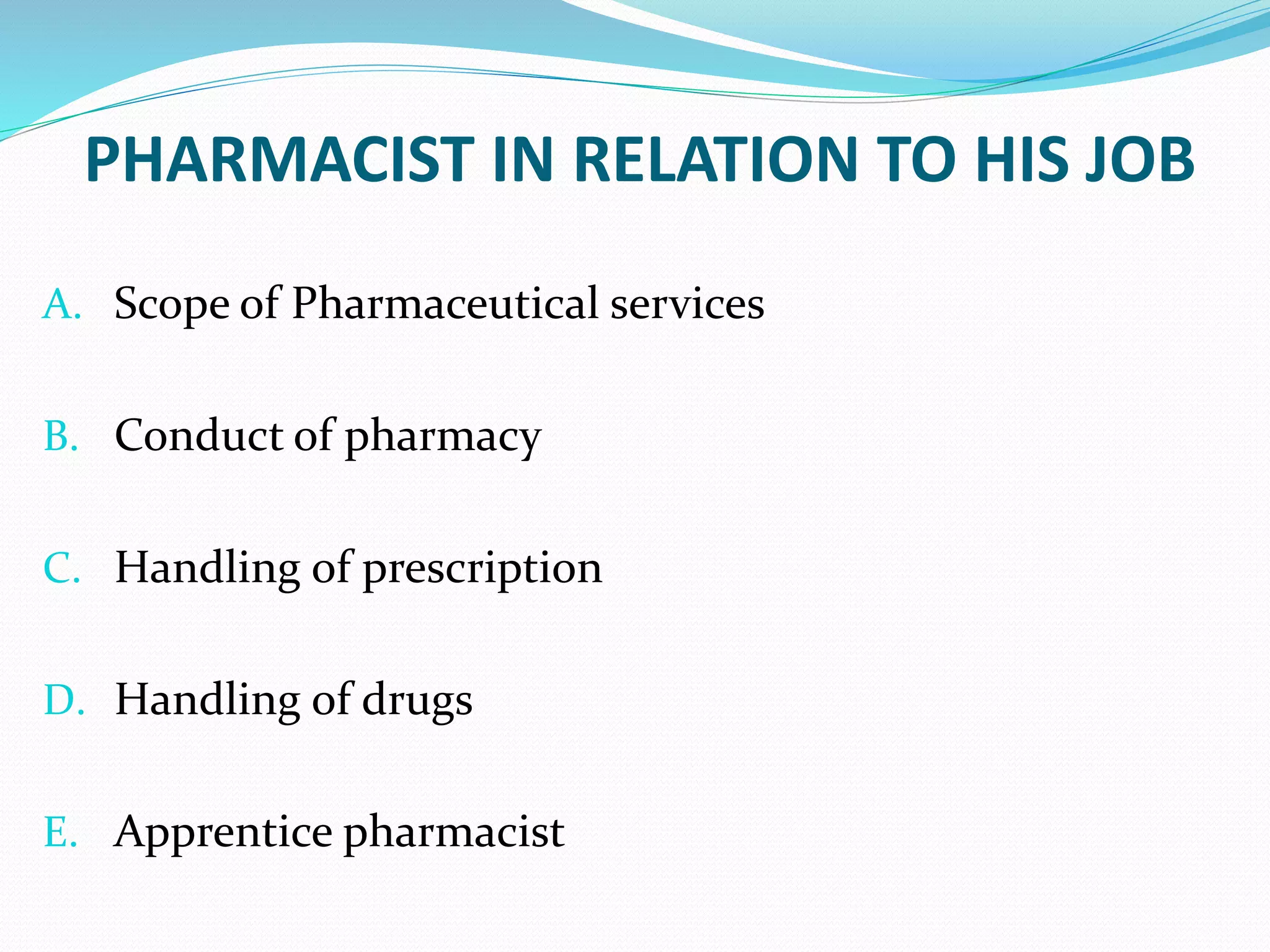 Pharmaceutical Ethics | PPTX