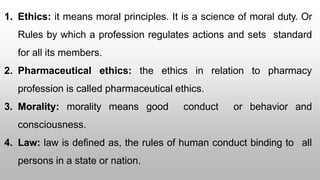Pharmaceutical ethics | PDF