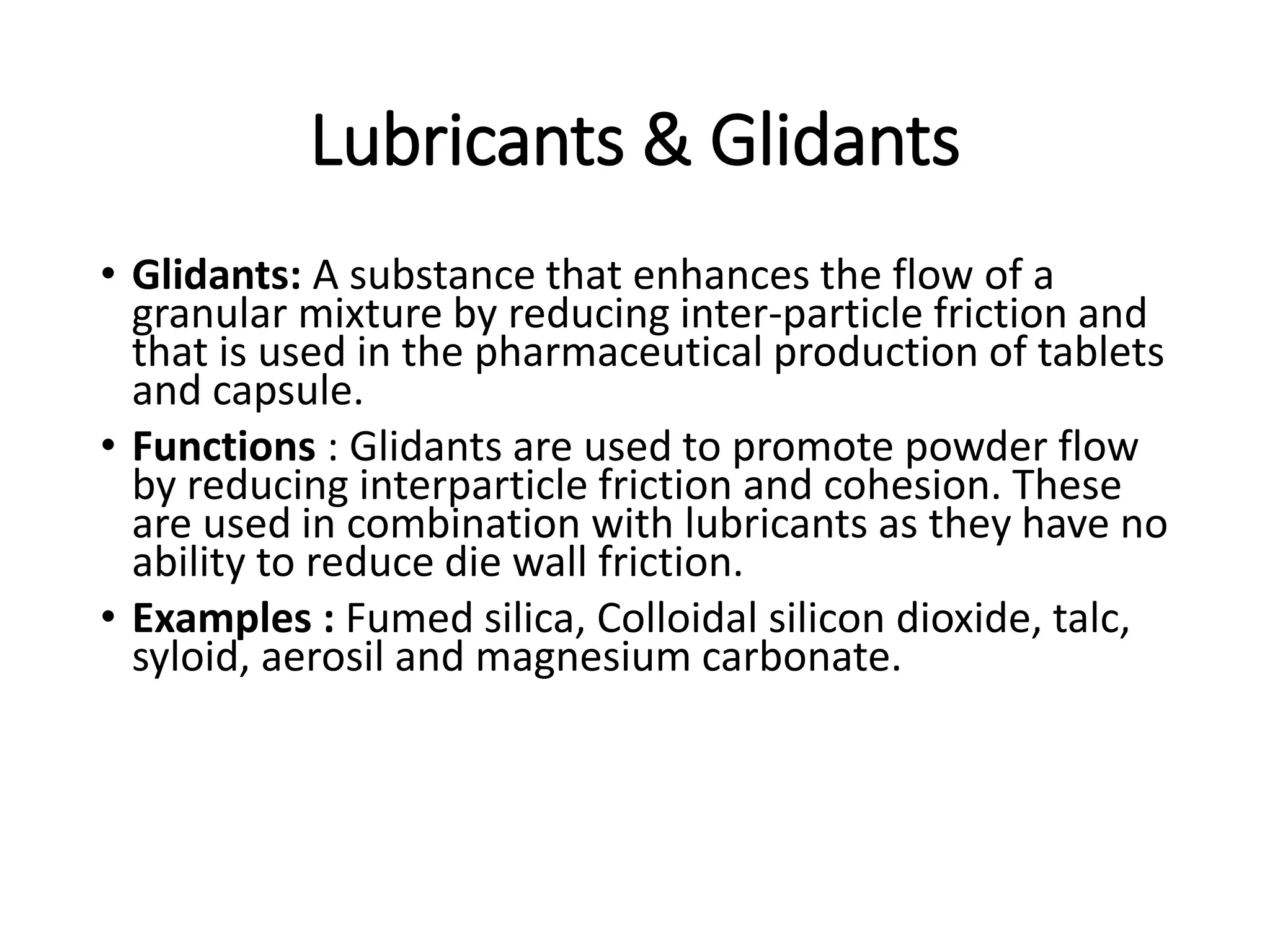 Pharmaceutical excipient | PPTX