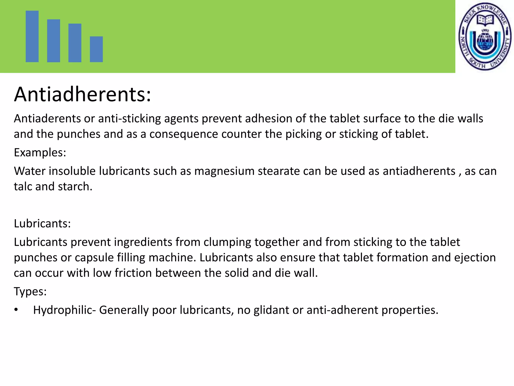 Pharmaceutical excipients | PPTX